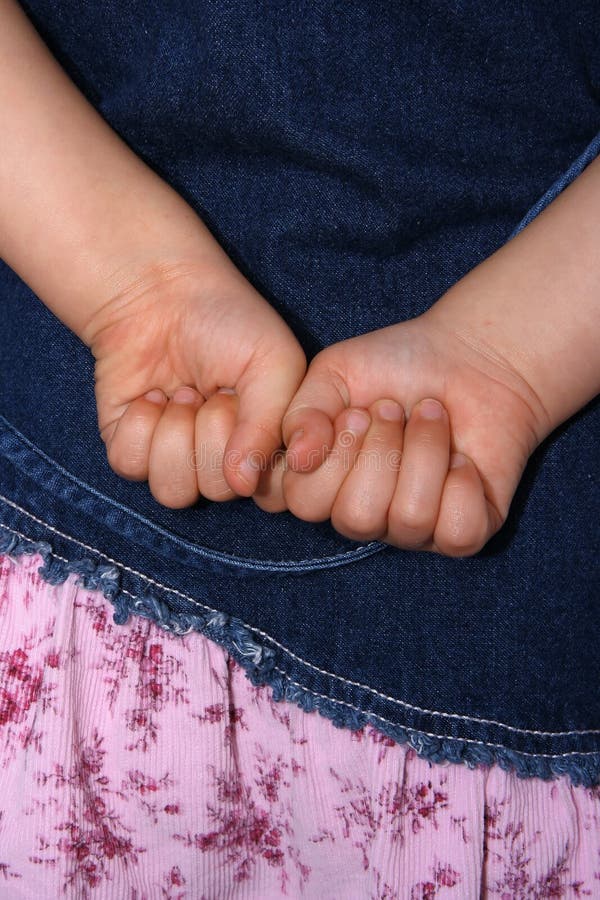 Childs Hands Clenched stock image. Image of grip, child - 11011381