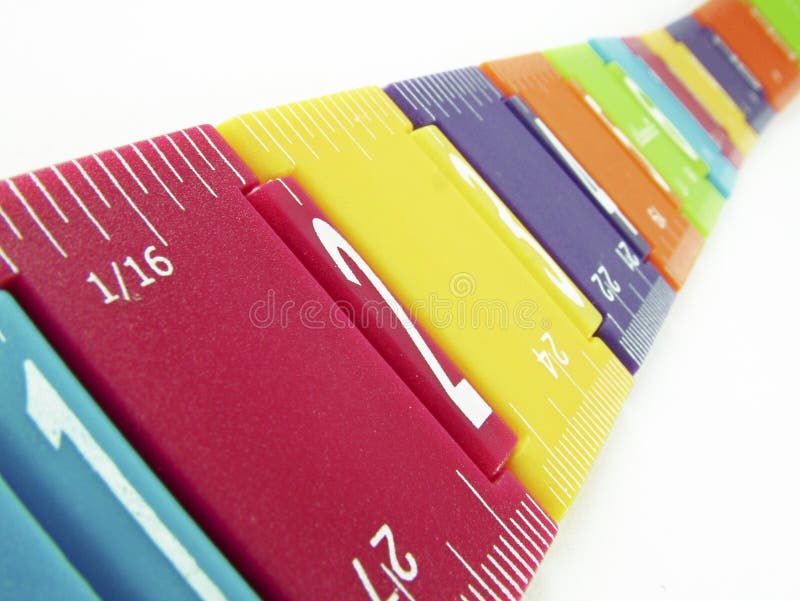 Childs Ruler stock photo. Image of orange, blue, measure - 1003504