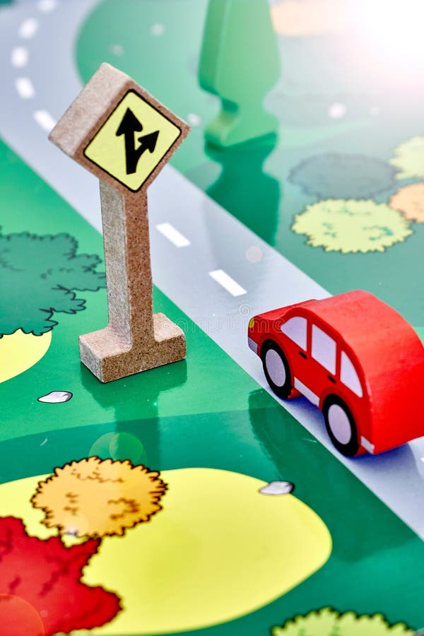 Childs Toy Zone stock photo. Image of green, road, ring - 91155604