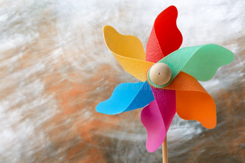 Childs windmill stock photo. Image of mill, play, whirligig - 61509902