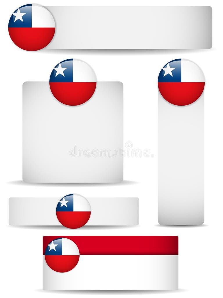 Chile Country Set Banners Stock Illustrations – 23 Chile Country Set ...