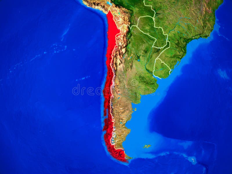 Chile Borders Stock Illustrations – 661 Chile Borders Stock ...
