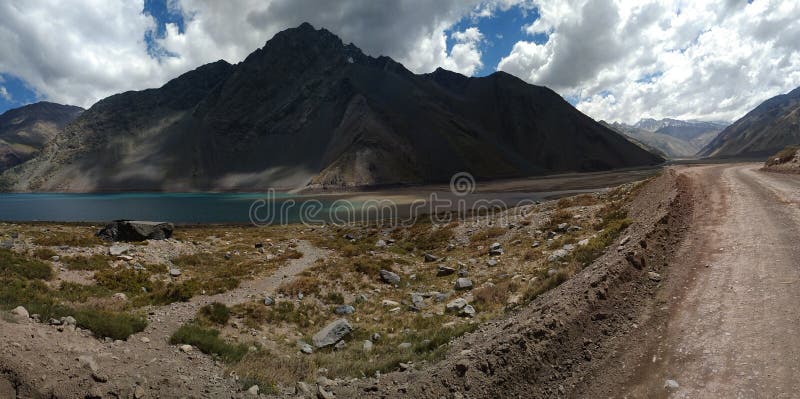 Chile stock photo. Image of water, nature, beauty, embalsealyeso ...