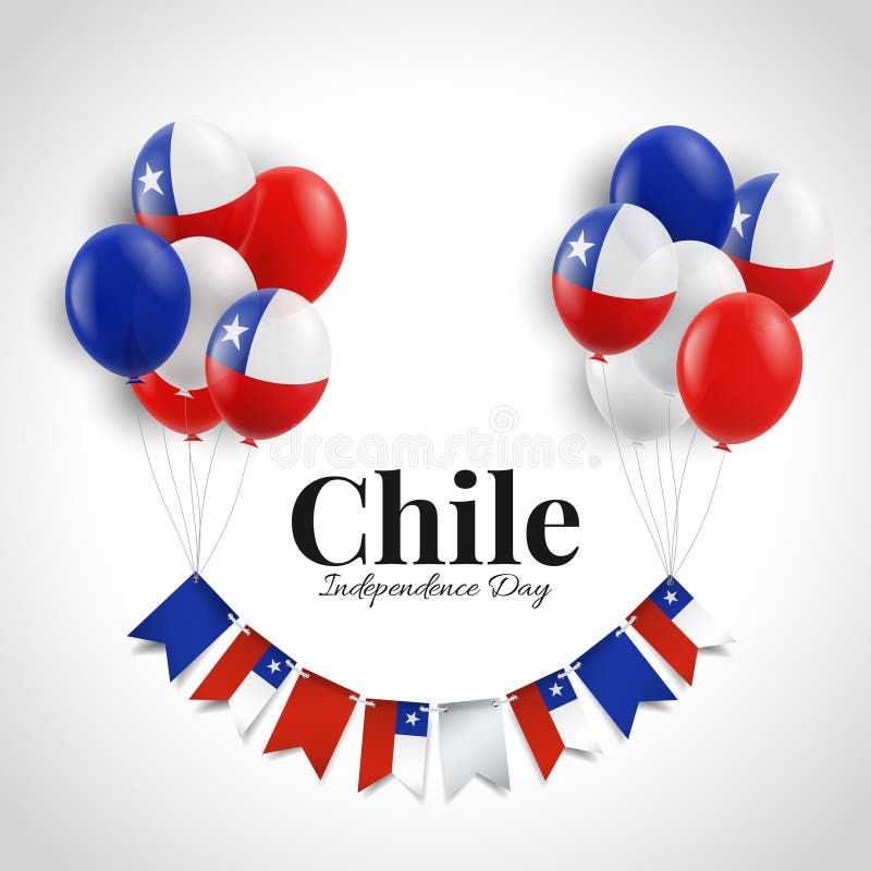 Chile Independence Day stock vector. Illustration of background - 332546835