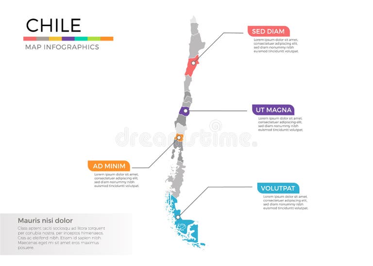 Chile Map Label Stock Illustrations – 462 Chile Map Label Stock ...