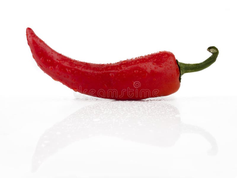 Chile rojo foto de archivo. Imagen de salsa, especia - 22670702