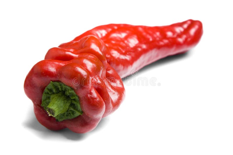 Chile Rojo Grande foto de archivo. Imagen de colorido - 11106766