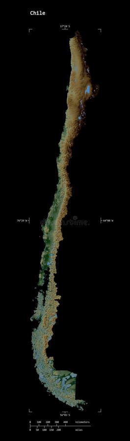 Chile Shape on Black. Physical Stock Illustration - Illustration of ...