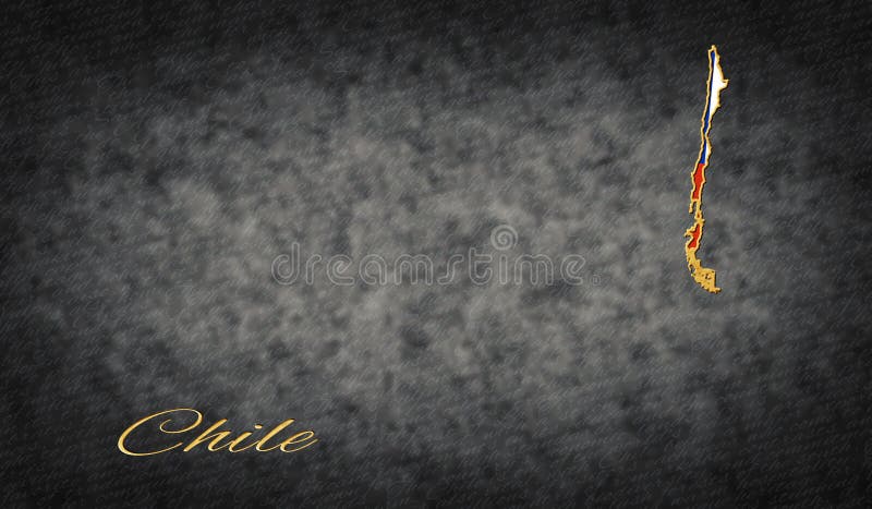 Chile Symbols, Map of Chile Stock Photo - Image of crafts, government ...