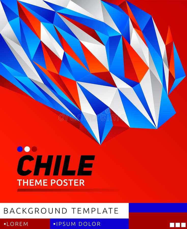 Chile Modern Banner Template Vector Set Design Stock Vector ...
