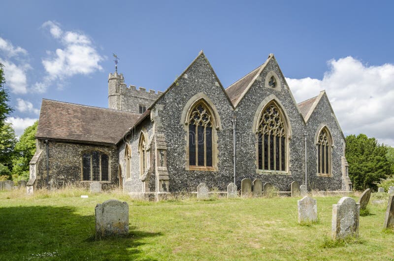 Chilham Church stock photo. Image of traditional, summer - 60977600