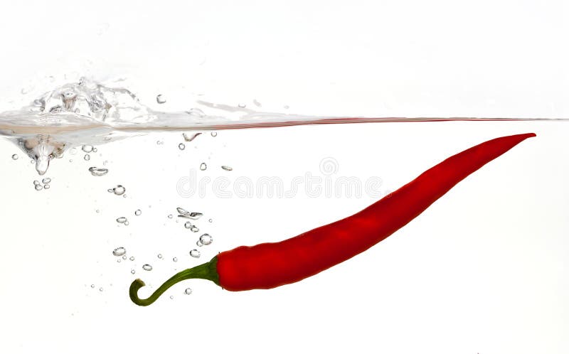 Flaming chilli pepper stock photo. Image of fire, vegetable - 10467006