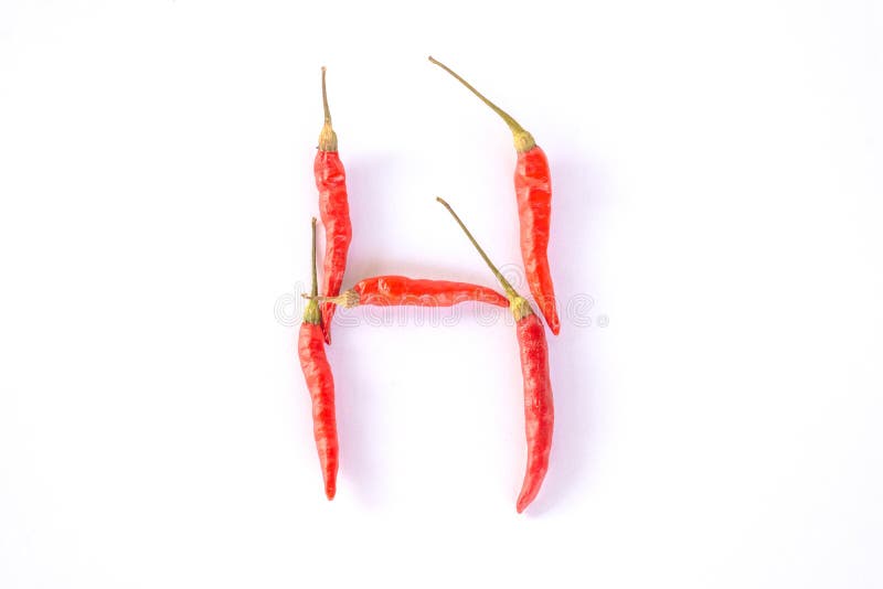 Chili alphabet on white stock photo. Image of flame, alphabeth - 80051458