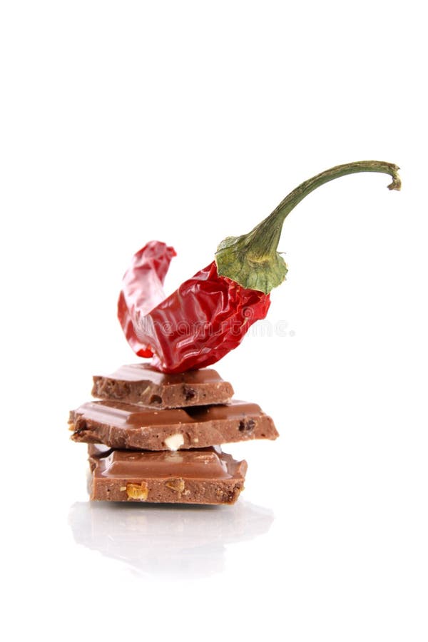 Chili chocolate stock image. Image of spices, sweets - 18046345