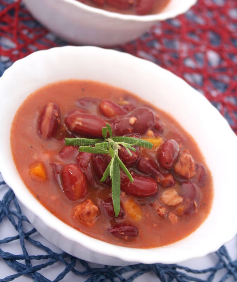 Chili con carne stock image. Image of fresh, gourmet - 37187923