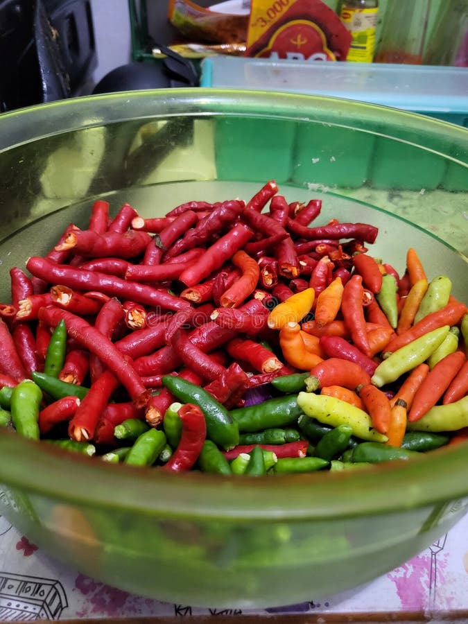 Chili Hot Red Green Colourful Spicy Stock Image - Image of spicy ...