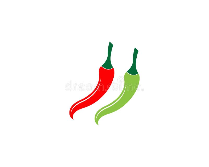 Chili Icon Vector Design Illustration Stock Vector - Illustration of ...