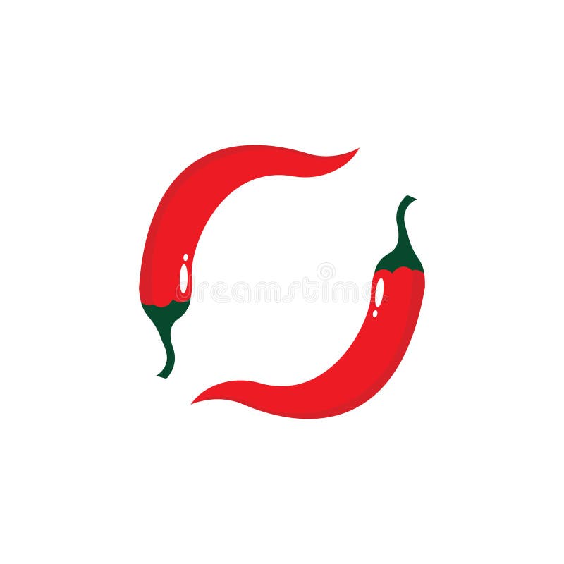 Chili illustration logo stock vector. Illustration of pepper - 325301862