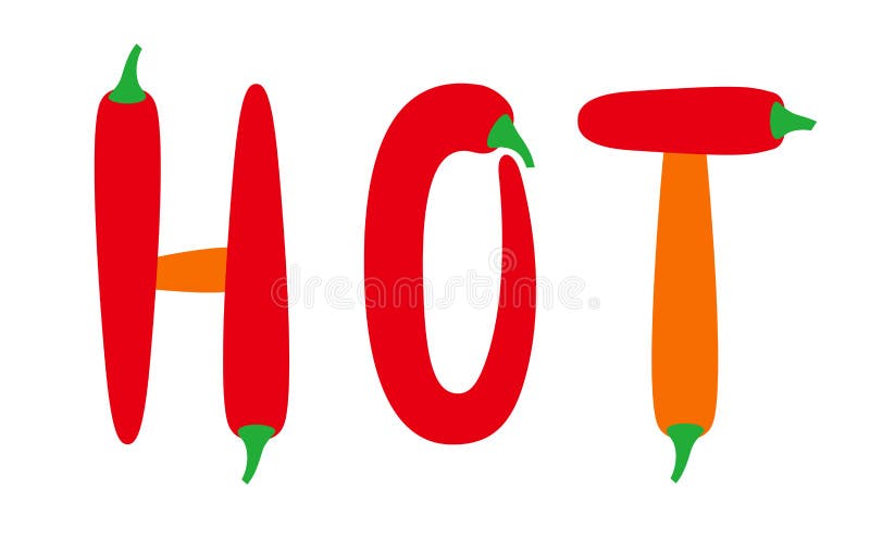 Chili Pepper Alphabet Stock Illustrations – 240 Chili Pepper Alphabet ...