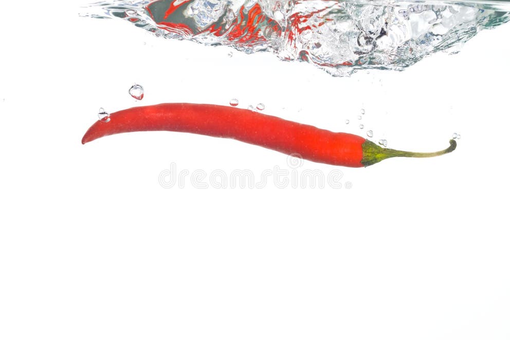 Chili pepper falling stock photo. Image of food, drop - 12267370