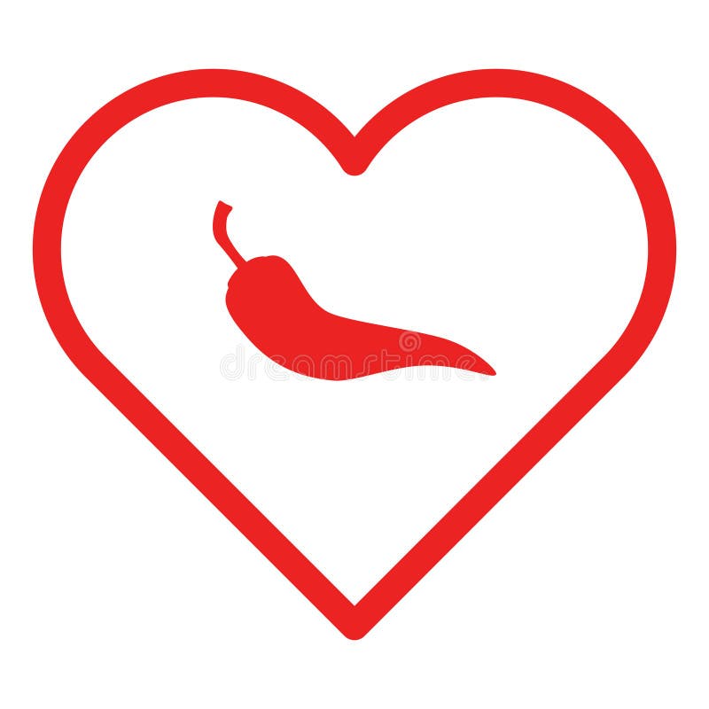 Chili Heart Stock Illustrations – 1,083 Chili Heart Stock Illustrations ...