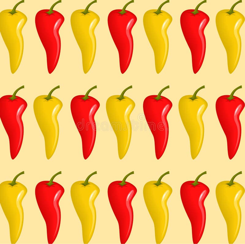 Chili pepper pattern stock vector. Illustration of chili - 87933877