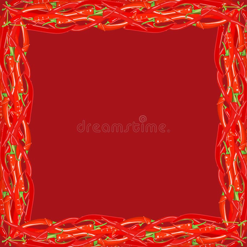 Chili peppers stock vector. Illustration of autumn, healthy - 59641002