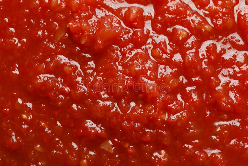 Chili Sauce Textured Background, Closeup. Space for Text Stock Image ...