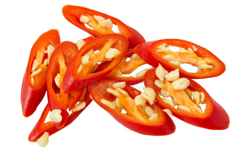 Sliced Chili in Vinegar stock image. Image of ingredient - 28705955
