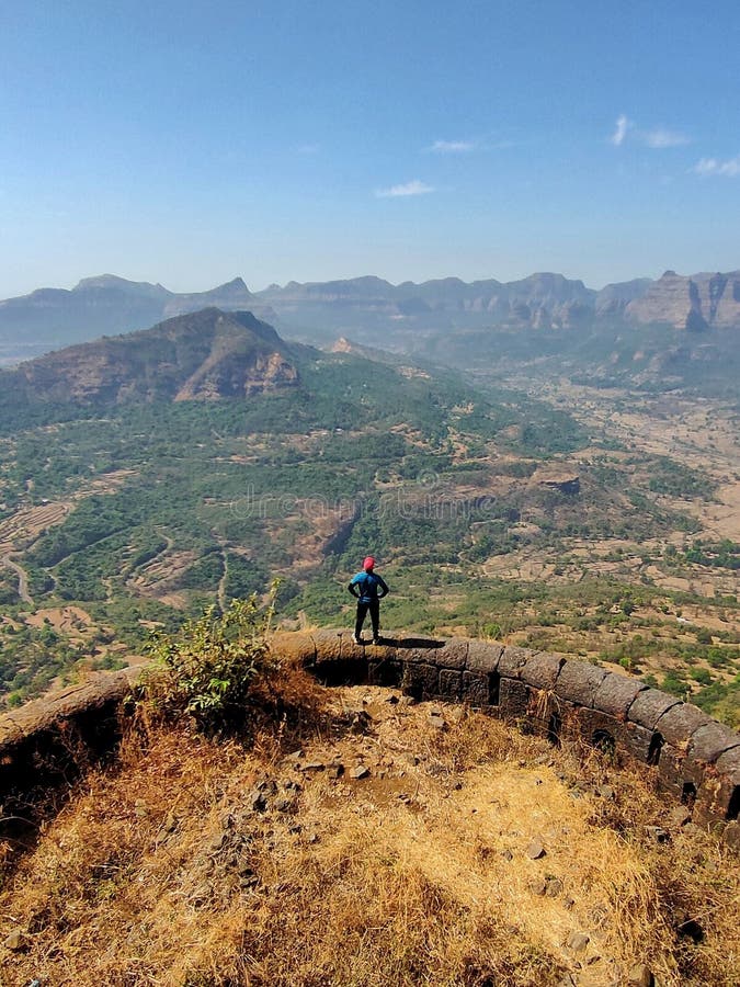 Raigad Fort View Entrada Do Chh Shivaji Maharaj Samadhi Imagem de Stock ...