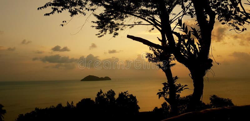 Chill evening dream stock photo. Image of siluette, chill - 173327192