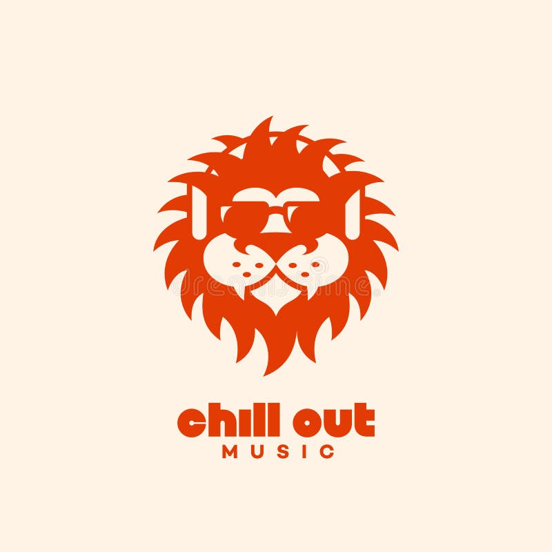 Chill out logo stock vector. Illustration of funny, acoustic - 118025856