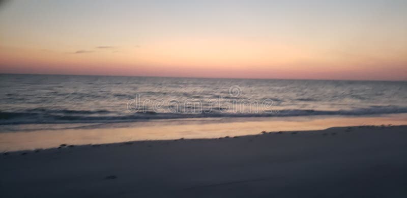 Chill Summer Evening by the Beach Stock Image - Image of summer, beach ...