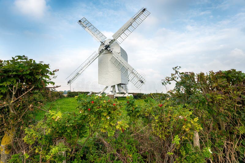 Chillenden Windmill stock image. Image of grinding, travel - 44938207