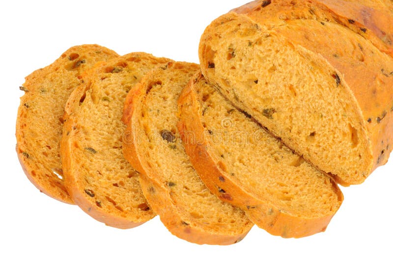 Chilli and Cheese Bloomer Bread Loaf Stock Image - Image of baked ...