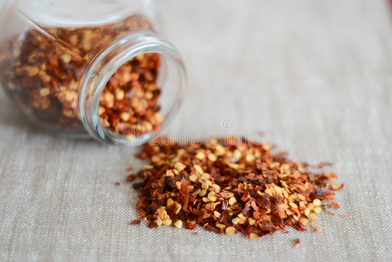 Chilli flakes stock photo. Image of spices, food, flakes - 56819520