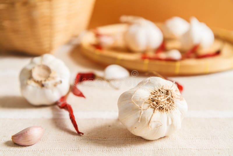 Chilli and garlic stock image. Image of mexican, aromatic - 33188309