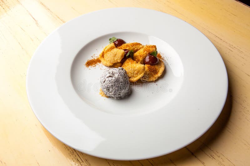 Chilli ice cream mix stock image. Image of food, orange - 134194617