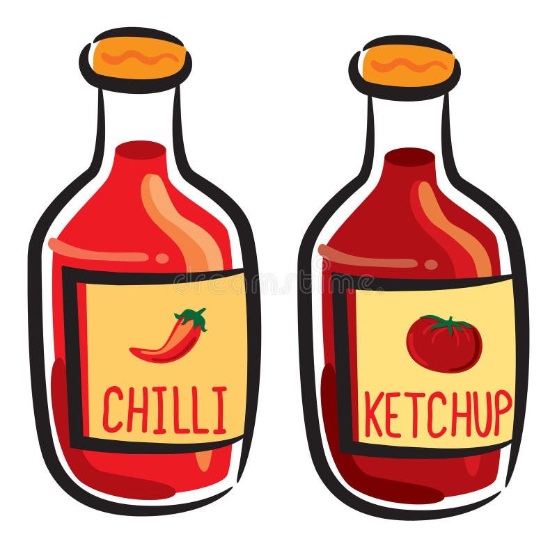 Ketchup Bottle Clip Art