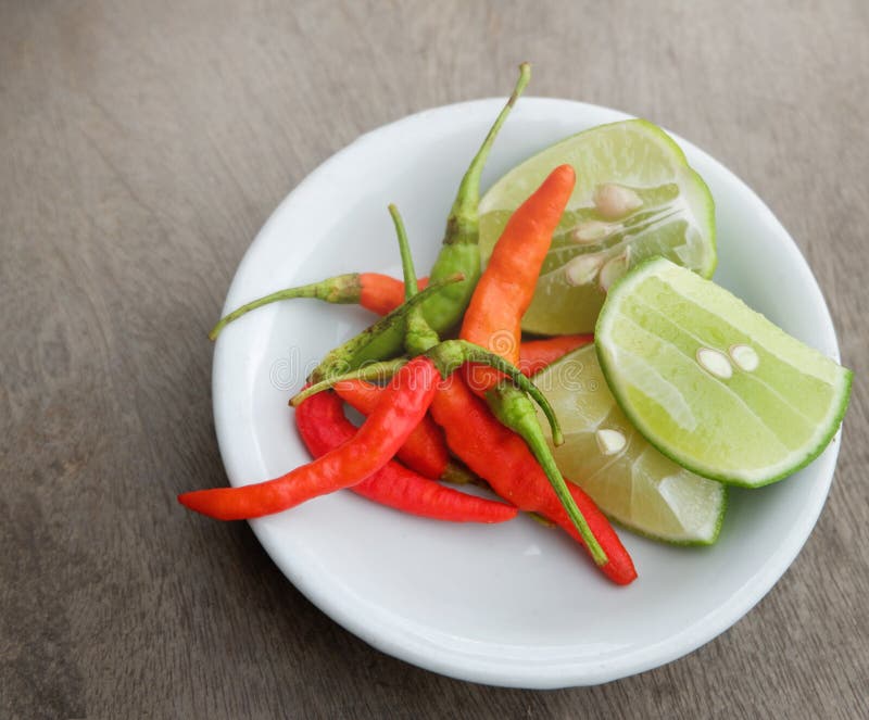 Chilli lemon stock photo. Image of organic, closeup, mexican - 97769028