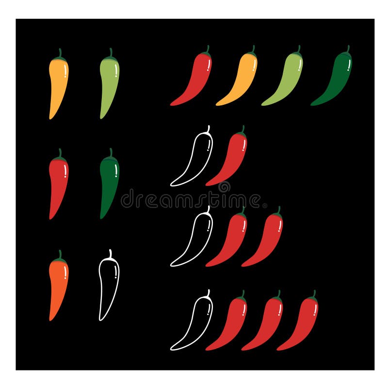 Chilli Level Stock Illustrations – 693 Chilli Level Stock Illustrations ...