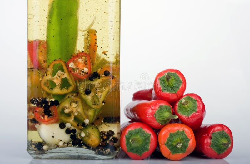 Chilli and Oil stock photo. Image of kitchen, diet, fresh - 11510404