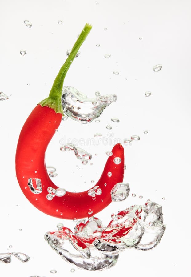 Chilli splash stock image. Image of food, clear, market - 3612539