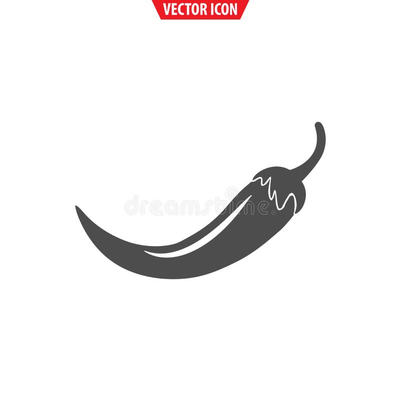 Chilli Logo Black Background Stock Illustrations – 671 Chilli Logo ...