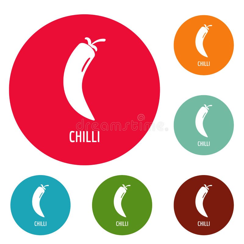 Chilli Circle Stock Illustrations – 609 Chilli Circle Stock ...