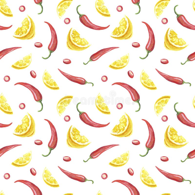 Slice Chilli Pepper Stock Illustrations – 1,194 Slice Chilli Pepper ...