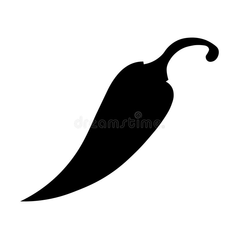 Chilli Logo Black Background Stock Illustrations – 797 Chilli Logo ...