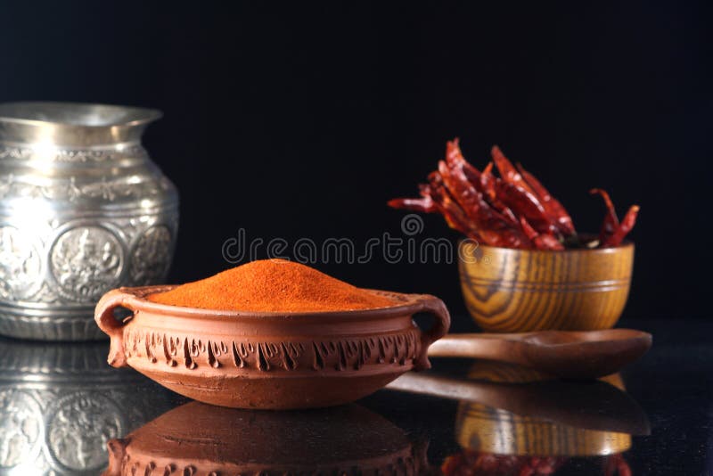 Chilli powder stock image. Image of inside, antiseptic - 13577163