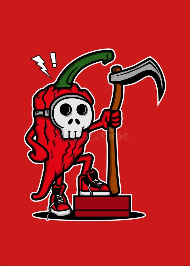 Reaper Chilli Stock Illustrations – 28 Reaper Chilli Stock ...