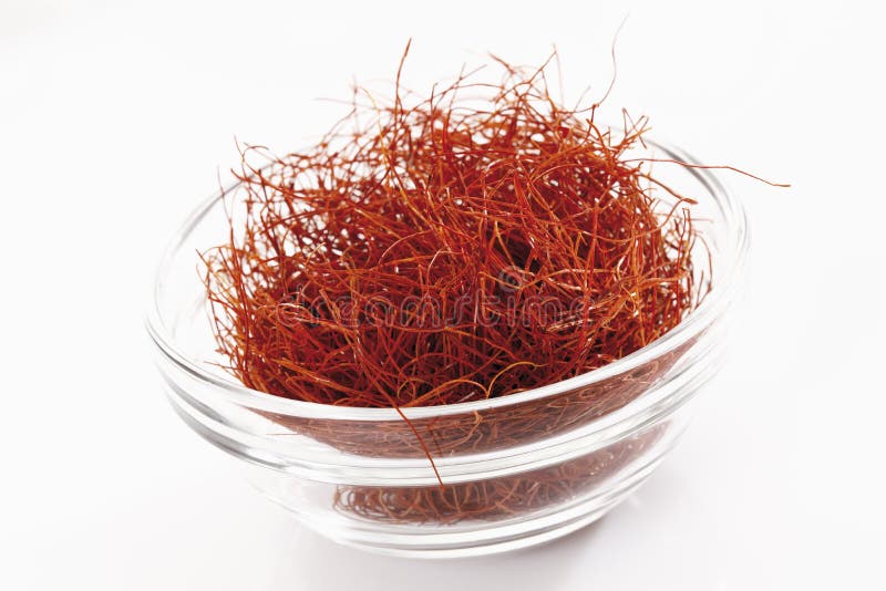 Chilli threads in bowl stock photo. Image of glass, seasoning - 50497018